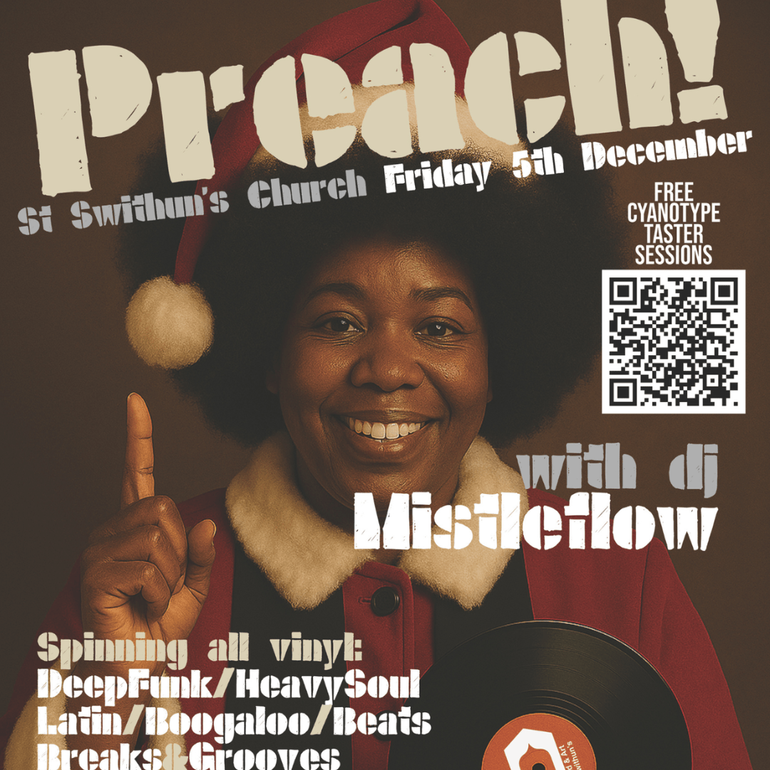 Preach! All-dayer funk dj sessions + free cyanotype taster sessions! – Visit Worcester